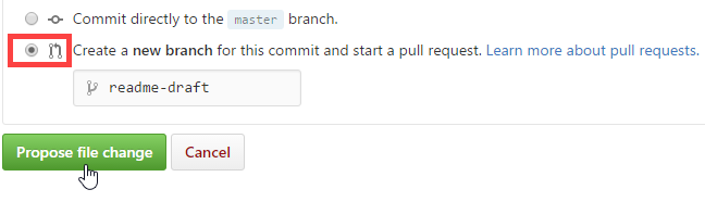How to create a branch via the GitHub UI without creating a Pull ...