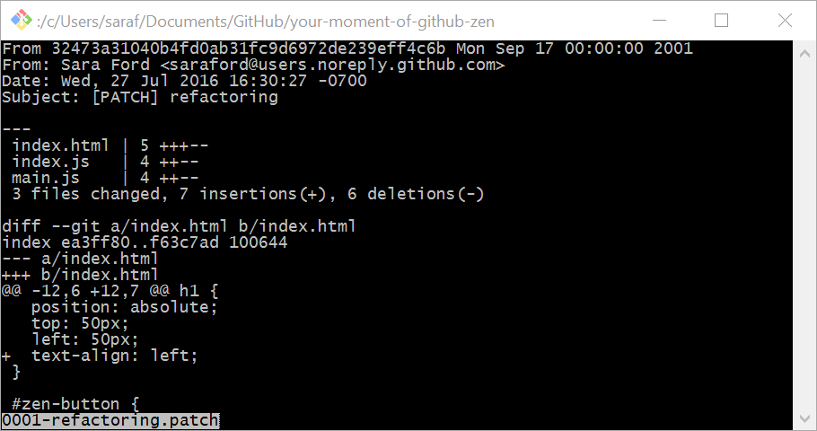 How to view the name and email that is associated with a commit on ...