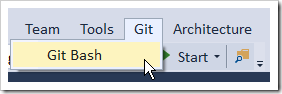 How to add Git Bash to your Visual Studio menu – 109 – Sara Ford's Blog